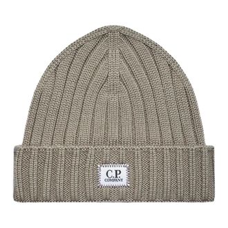 C.P. Company C.p. Company - Bonnet Goggle - Homme - Accessoires - Beige - Taille: ONE Size
