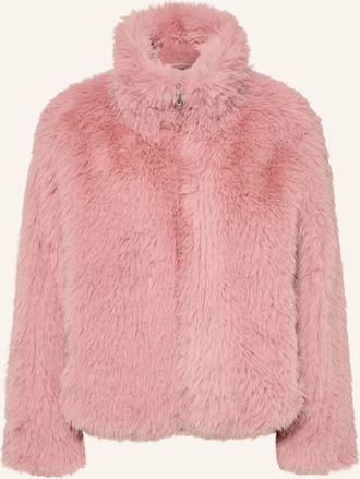 Milestone Kunstfell-Jacke Msmiyoko rosa