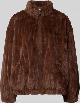 Fynch-Hatton Regular Fit Jacke aus Kunstfell