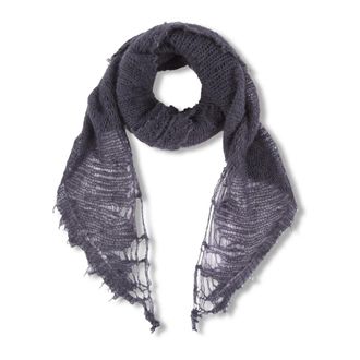 Cortana Graues- offen gestricktes Bandana - - Accessories - Damen - Grau - ONE SIZE