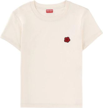 Kenzo Femme, Tops, Beige, Taille: 40 FR Boke Flower T-Shirt