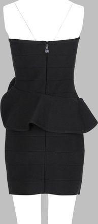 Rotate Rose Tube Dress - Black