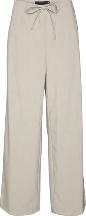 Vero Moda VMBABETTE MW Wide Pull UP Pant Boo