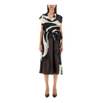 Kiton Femme, Robes, Multicolore, Taille: 38 FR Kiton Robes Brown