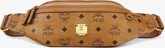 MCM Fursten G&uuml;rteltasche in Visetos COGNAC VISETOS