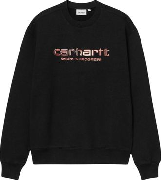 Carhartt Work in Progress Herren, Sweatshirts & Hoodies, Schwarzk, XSGr&ouml;&szlig;e