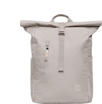 Got Bag Rucksack Rolltop Easy aus Ocean Impact Plastic | Laptop Rucksack Wasserabweisend mit 16 Laptoptasche | 31 Liter F&uuml;llvolumen Rollrucksack (clam)
