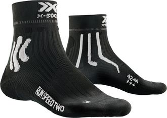 X Socks Run Speed Two Laufsocke Schwarz Mann Grösse 42-44
