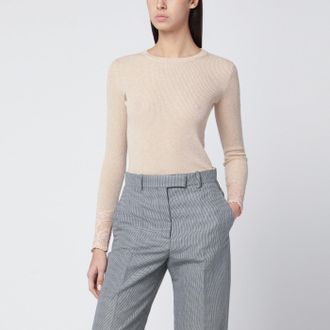 Valentino Kaschmirpullover in Alabasterfarbe