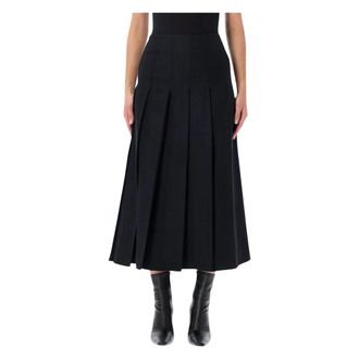 STUDIO NICHOLSON Fuse Skirt - - Skirts - Damen - Schwarzk - 2XS