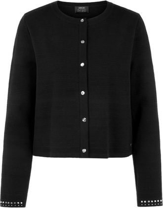 Marc Cain Femme, Pulls, Noir, Taille: 44 FR Cardigans