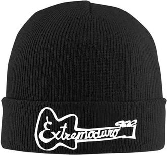 Generic Chapeau dHomme, Album Extremoduro Album Rock Band Accessoires Tuque Chaud dHiver pour Femmes Cr&acirc;ne tricot&eacute; Casquette Casquette Cadeau de Skullies Cade