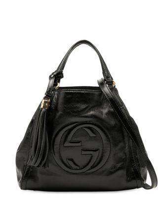 Gucci petit sac &agrave; bandouli&egrave;re Soho (2000-2015) - Noir