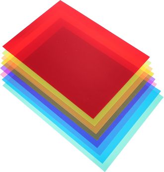 DOITOOL 8stücke Stk Abriebfeste Folien Transparent Lesefolien Flexible Frosted Lesefolien Lesen Beläge