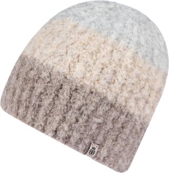 Roeckl Damen Cosy Bouclé New Mütze Winter-Zubehör-Set, Multi Grey 0510, ONE Size