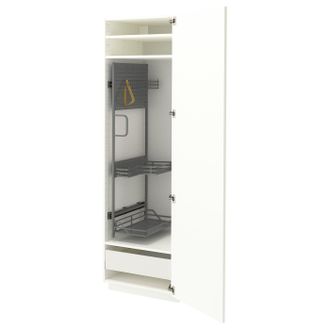 IKEA METOD / MAXIMERA Hochschrank mit Putzschrankeinr