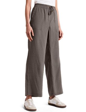 Street One Wide Leg Structure HW Nomad Brown 44