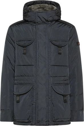 Peuterey Homme, Vestes, Bleu, Taille: S Veste de terrain en taffetas chatoyant