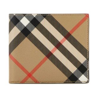 Burberry Homme, Accessoires, Multicolore, Taille: ONE Size Portefeuille E-canvas imprim&eacute;