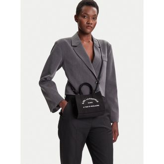 Karl Lagerfeld Handtasche KARL LAGERFELD A3W50118 Schwarz