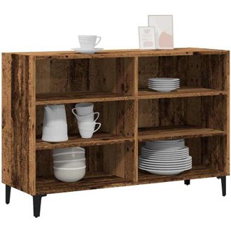 vidaXL Buffet vieux bois 103,5x35x70 cm bois dingénierie Vidaxl