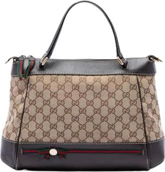 Gucci Sac bandouli&egrave;re Pre-owned - Femme - Pre-owned - Beige - Taille: ONE Size