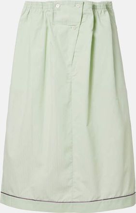 Prada Midirock aus Baumwolle