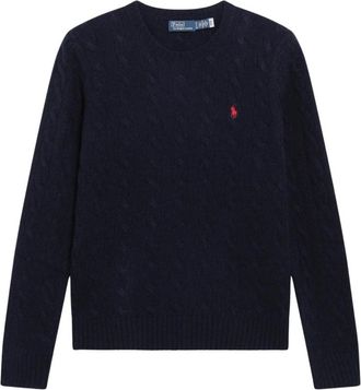 Polo Ralph Lauren Julianna Pullover mit langen &Auml;rmeln - - Knitwear - Damen - Blau - S