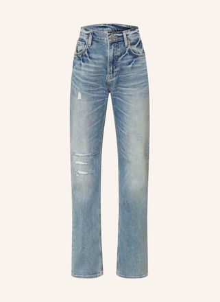 True Religion Straight Jeans Kate blau