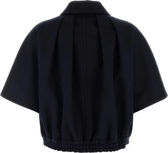 Max Mara Womens Midnight Blue Cashmere Dream Vest Blu Marino Exterior: Sciarpe E Foulard Scarfs