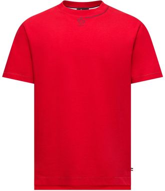 Moncler T-shirt en coton à logo