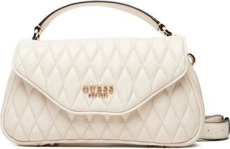 Guess Handtasche Valla HWQG81 22200 Écru