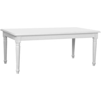 ebuy24 Ebuy24 - Amaretta Esstisch 100x180/280 einschl. 2 Zusatzplatten antik wei&szlig;, antik patiniert
