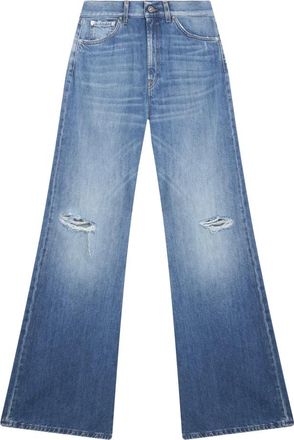 Dondup Femme, Jeans, Bleu, Taille: W29 Jean &Eacute;vas&eacute; Amber