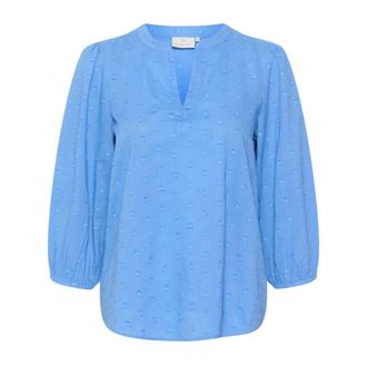 Kaffe KAjollia Bluse - - Blouses & Shirts - Damen - Blau - 2XL