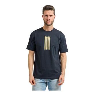 HUGO BOSS Homme, Tops, Bleu, Taille: 4XL T-shirts et polos Boss