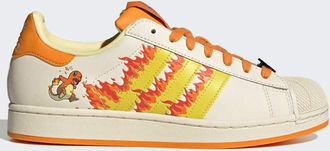 adidas Originals Adidas pokemon superstar ii chaussures en blanc cr&egrave;me / jaune vif