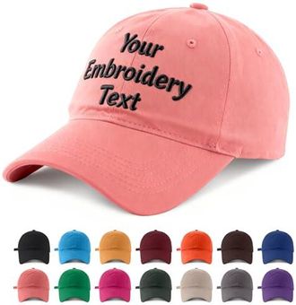 Generic Casquette Personnalisable,Casquette Baseball Homme Femme Personnalisée avec Broderie Texte, Chapeau Golf LAlpinisme Tennis Fitness Pêche (FR/ES, Alpha