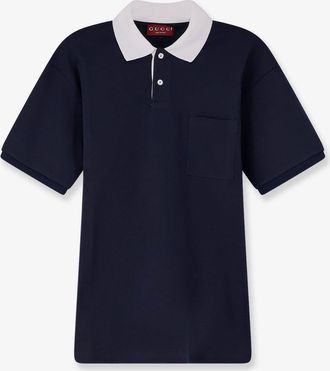 Gucci Cotton piquet polo shirt - GUCCI - gender_Man