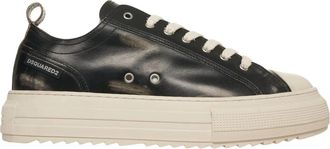 Dsquared2 Low-Top Sneaker - Sneakers Berlin - Gr. 42 (EU) - in Schwarz - für Damen
