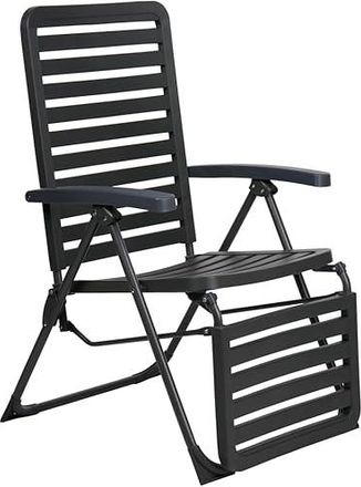 Lifetime Garden Verstellbarer Gartenstuhl - Campingstuhl - Sitz- und Liegestuhl Garten - Sonnenliege - Liege - Gartenliege Klappbar - Gartenm&ouml;bel - 104 x 62 x 151 cm 