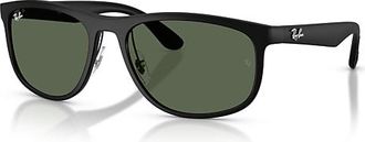 Ray-Ban Rb4468 Liteforce Sonnenbrillen Sand Schwarz Fassung Gr&uuml;n Glas 59-18