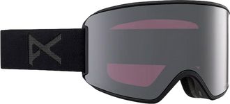 Anon Damen Snowboardbrille WM3 MFI + Bonus LINSE, Gr&ouml;&szlig;e:OneSize, Farben:Smoke/prcv Sun Onyx
