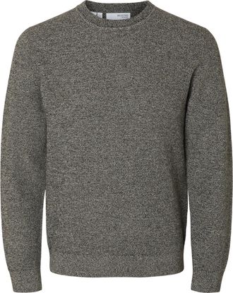 Selected Selected Homme Male Pullover mit Rundhalsausschnitt 100% Baumwoll