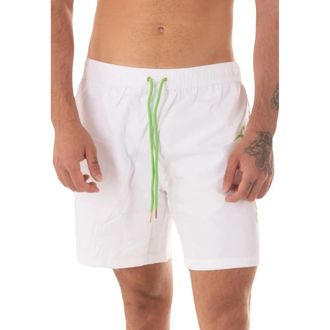 Just Cavalli Herren Logo Kost&uuml;m - - Shorts - Herren - Wei&szlig; - M