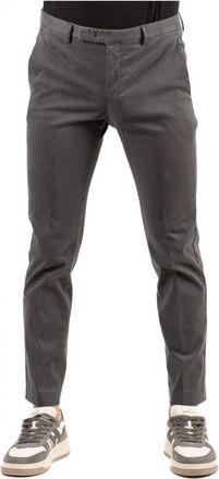 Pantaloni Torino Homme, Pantalons, Gris, Taille: M Pantalon Slim-fit