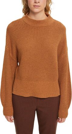 Esprit Damen 092CC1I306 Pullover, 260/LIGHT Taupe, XS