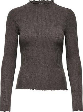 Only Onlemma Noos JRS Haut &agrave; col Haut L/S, Java, M