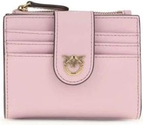 Pinko Pinko, Femme, Accessoires, Rose, Taille: ONE Size Bos Taurus Wallet