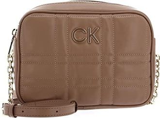 Calvin Klein Re-Lock Sac pour appareil photo matelass&eacute; Taille unique, Safari Canvas, One Size
